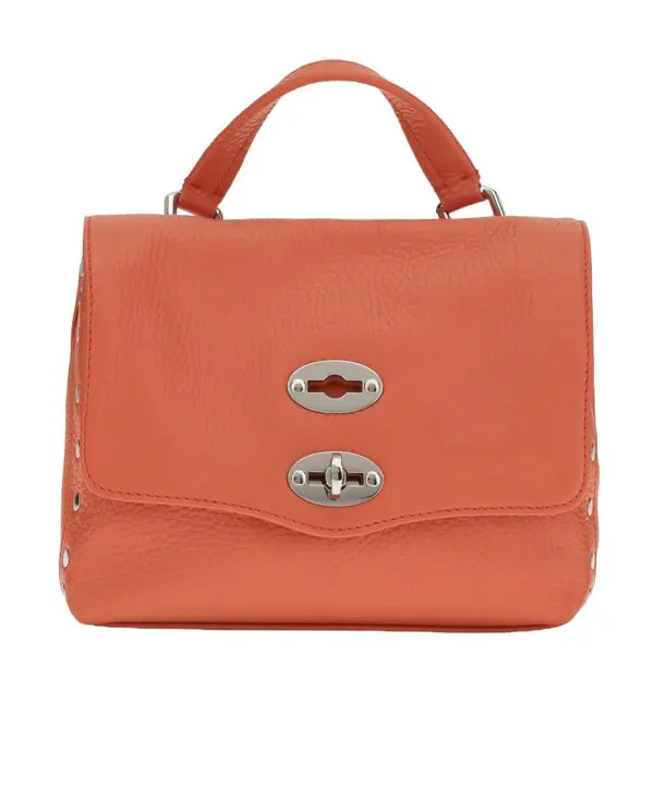 ZANELLATO Postina Twist-lock Baby Top Handle Bag - Red