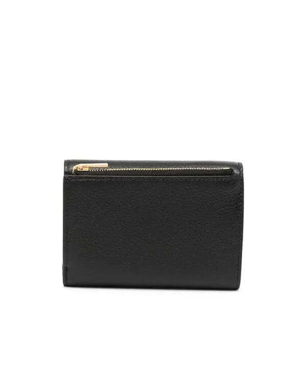 Mulberry Darley Folded Clasp Fastened Small Wallet - Black