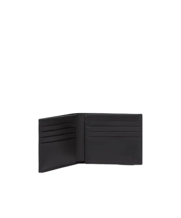 Fendi Squared Ff Bi-fold Wallet - Black
