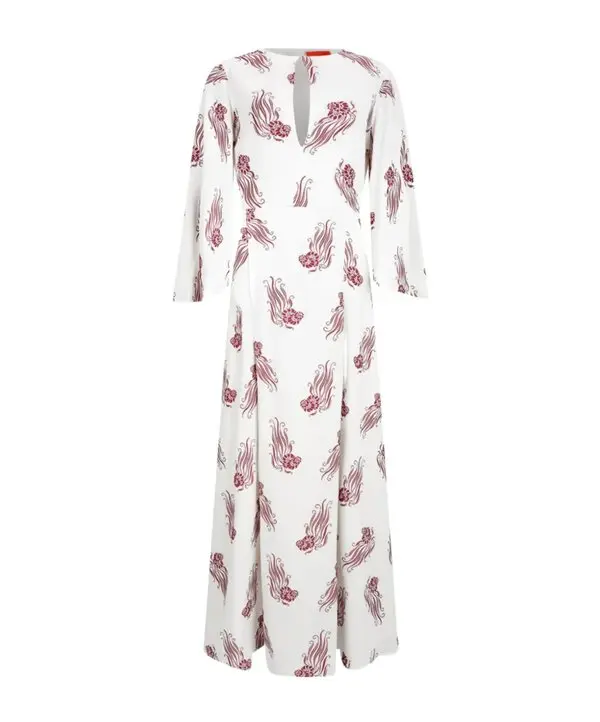 La DoubleJ Printed Maxi Dress