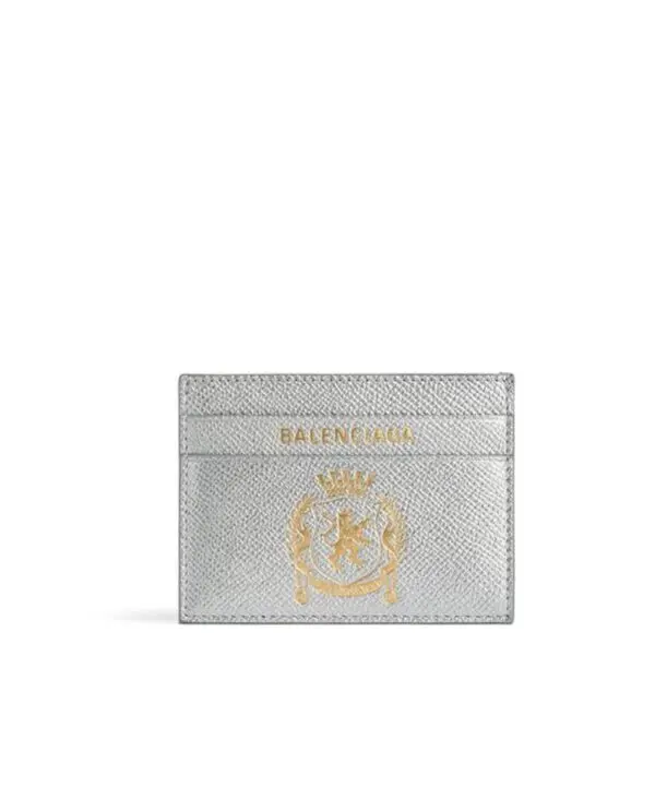 Balenciaga Passport Card Holder - Gray