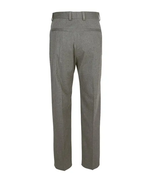 Hugo Boss Tailored Pleated Trousers With Belt Loops - Grey