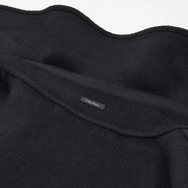 Max Mara Collared Long-sleeved Casual Jacket - Black