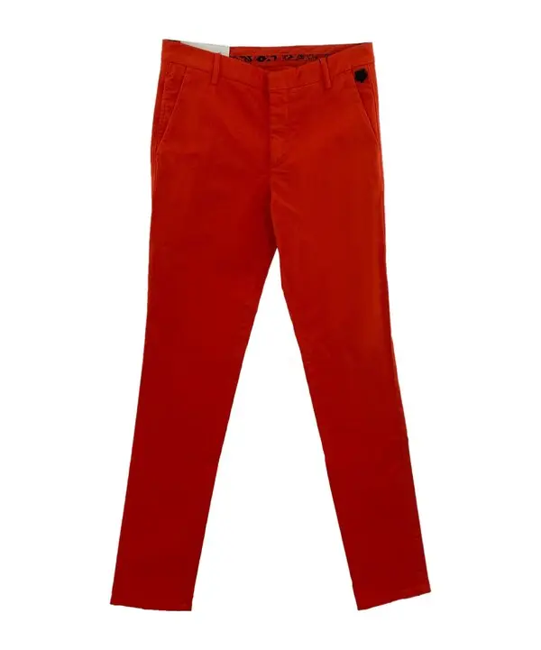 Kenzo Belt Loop Casual Pants - Red