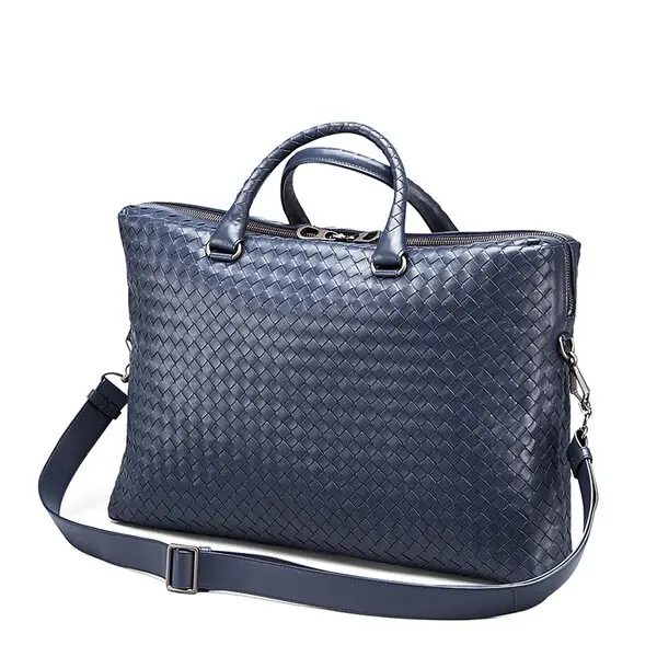 Bottega Veneta Intrecciato Leather Briefcase