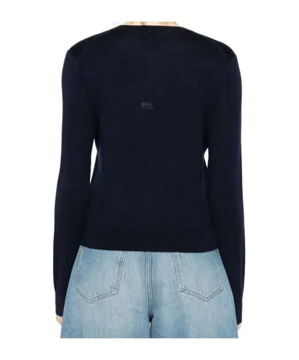 Polo Ralph Lauren Embroidered Logo Cardigan - Black