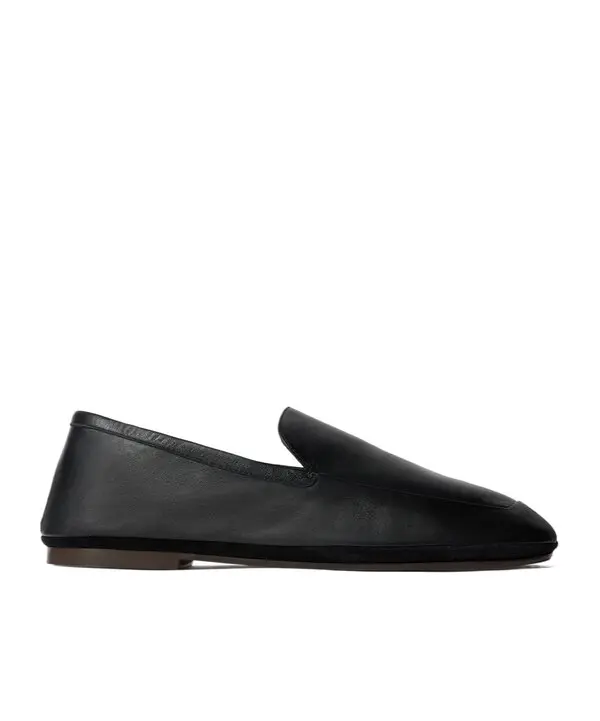 LEMAIRE Lined Leather Slippers