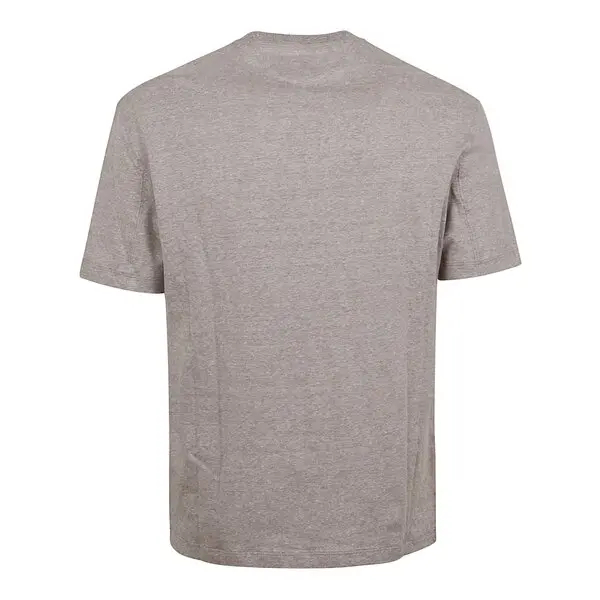 Brunello Cucinelli Short-sleeved Crewneck T-shirt - Gray