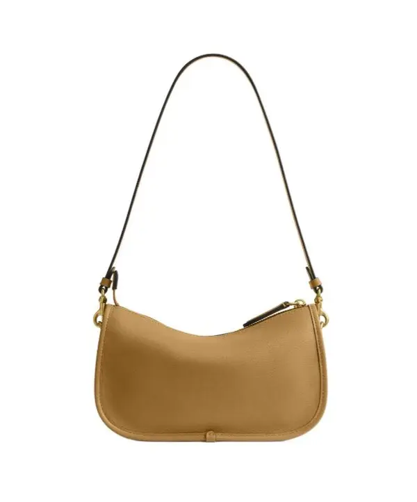 COACH Waverly Leather Shoulder Bag - Brown