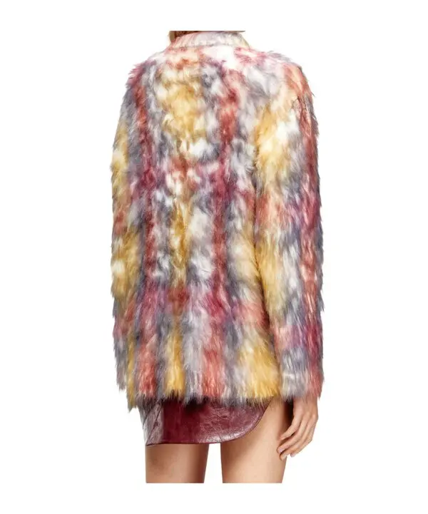 DIESEL® Long Sleeve Faux Fur Sweater