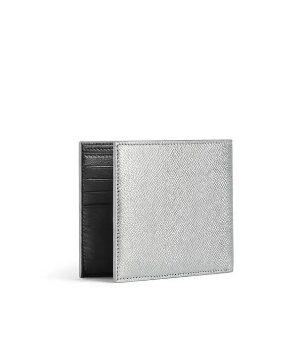 Balenciaga Passport Bi-fold Square Wallet - Silver