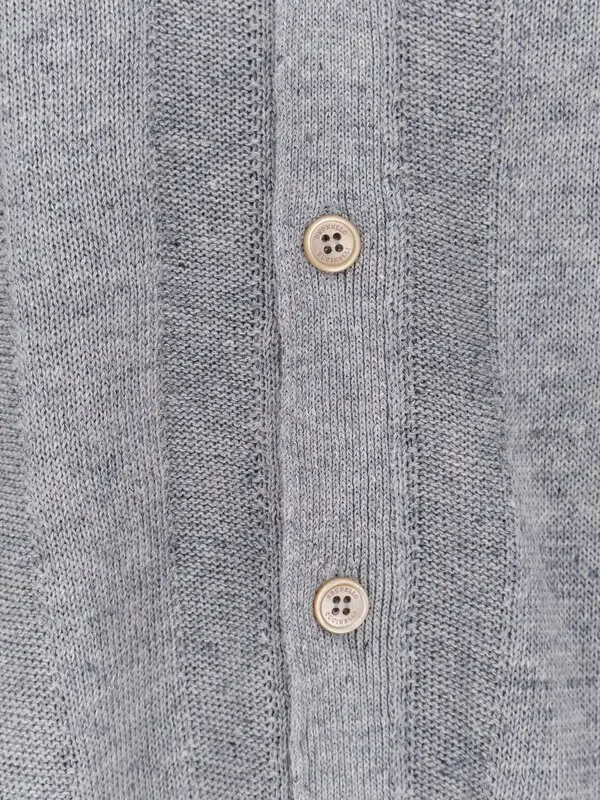 Brunello Cucinelli Short-sleeved Knitted Shirt