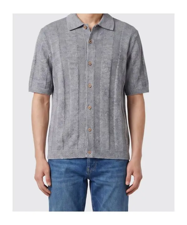 Brunello Cucinelli Short-sleeved Knitted Shirt