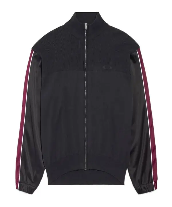 Balenciaga Hybrid Zip-up Sweatshirt - Dark Gray