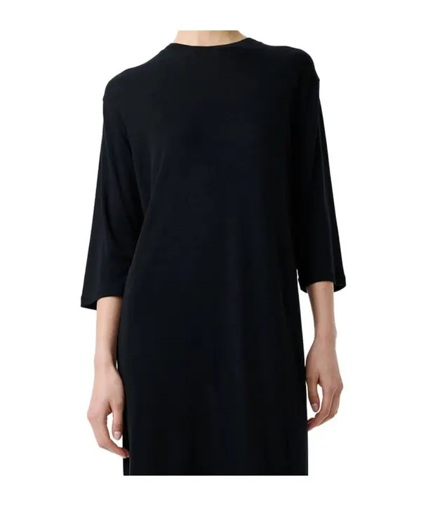 Studio Nicholson Long Sleeve Round Neck Dress