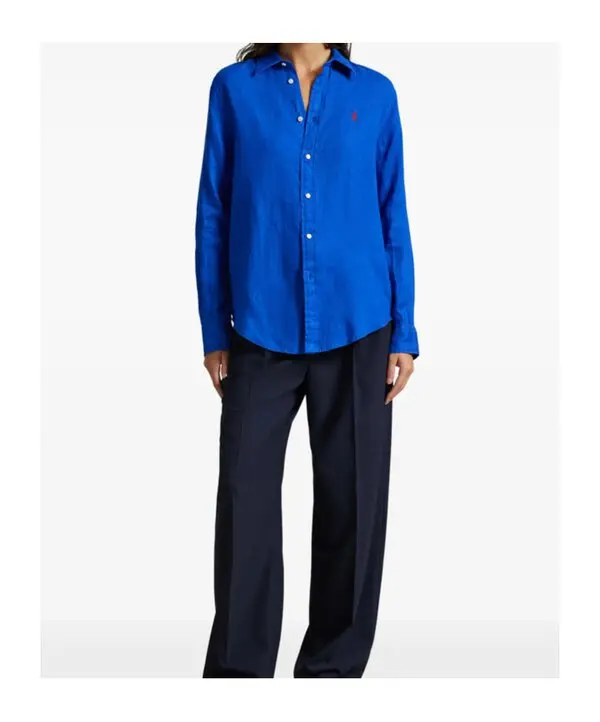Ralph Lauren Polo Linen Long-sleeve Shirt