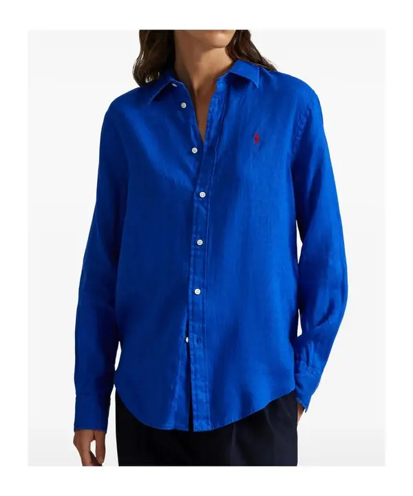 Ralph Lauren Polo Linen Long-sleeve Shirt