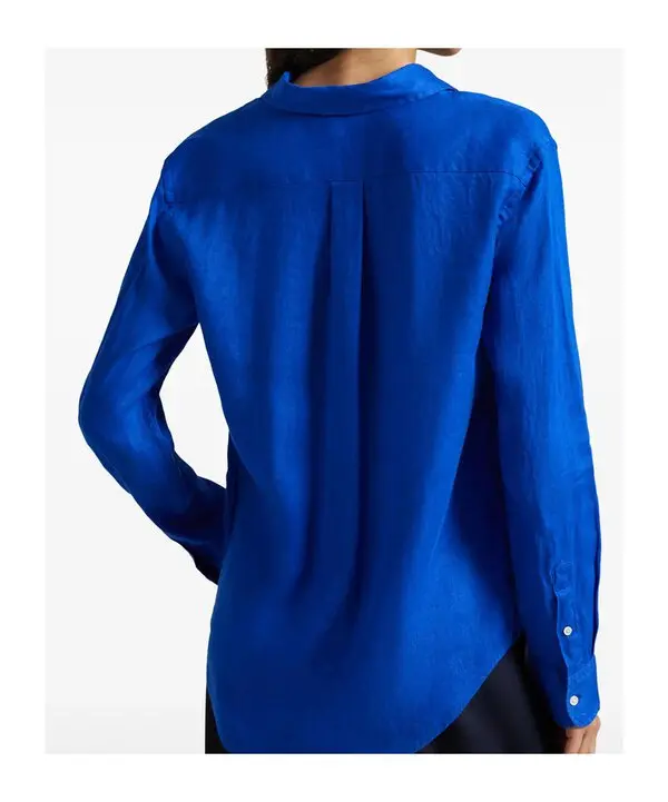 Ralph Lauren Polo Linen Long-sleeve Shirt