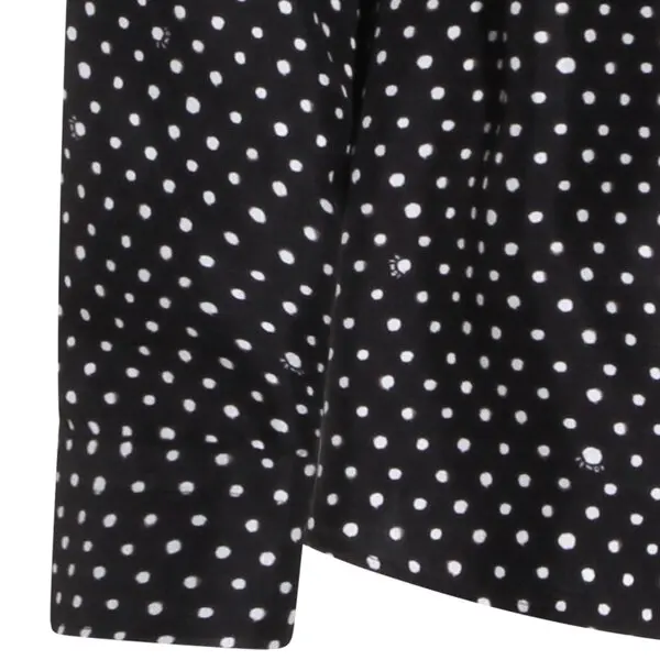 Fendi Micro Falena Dots Printed Long Sleeved Shirt