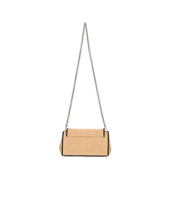 VIVIENNE WESTWOOD Woven Flap Shoulder Bag