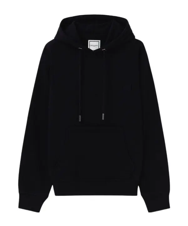 WOOYOUNGMI Floral Print Hoodie - Black