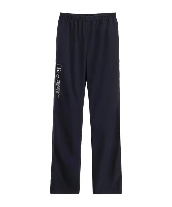 Dior Track Pants With Montaigne Embroidery