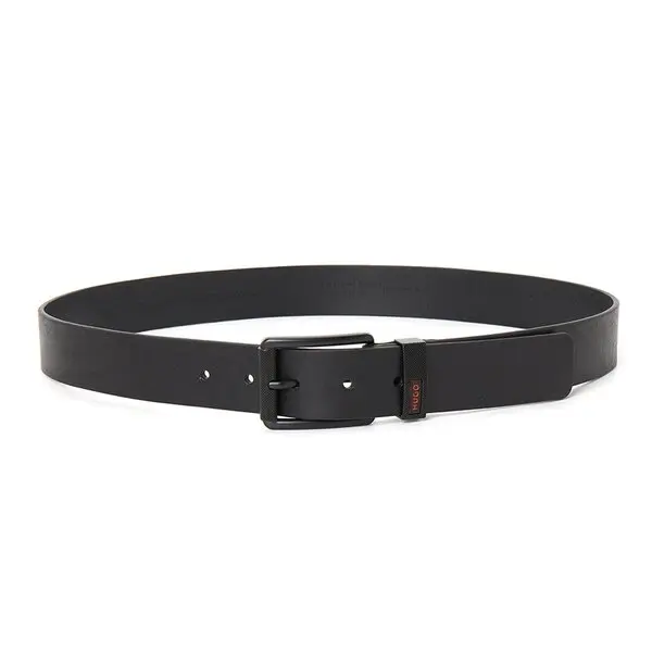 Hugo Boss Leather Belt With Logo Detail