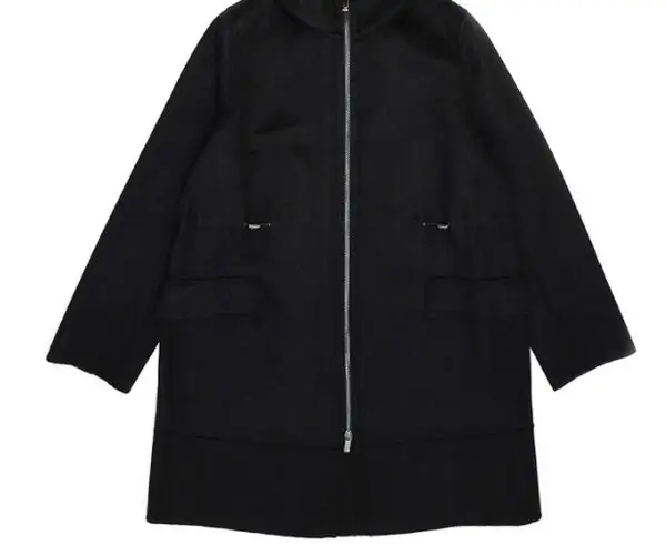 Max Mara Long-sleeved Hooded Coat