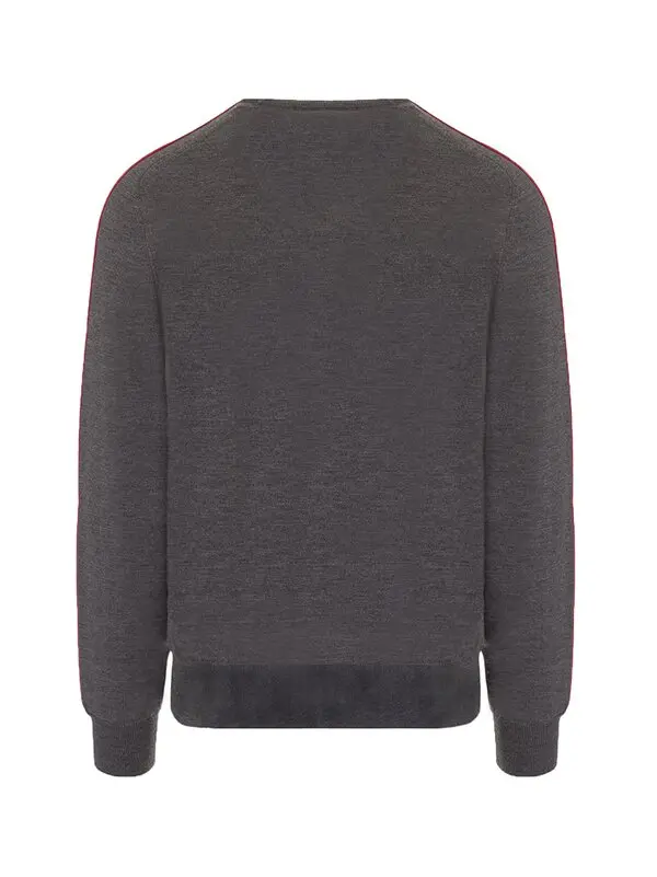 Alexander McQueen Logo Tape Crewneck Jumper