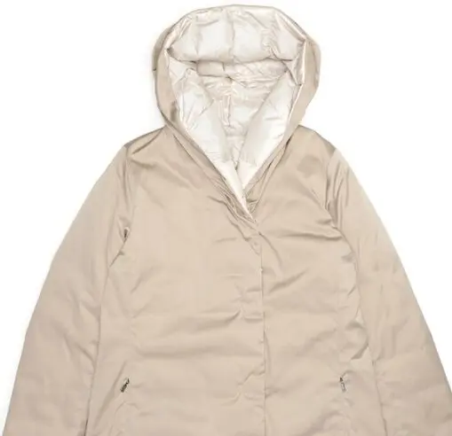 Max Mara Hooded Down Jacket