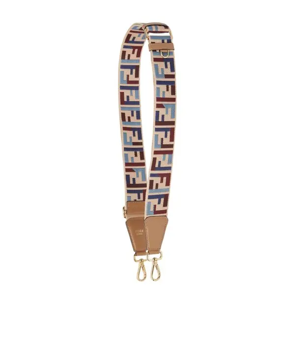 Fendi Ff Jacquard Shoulder Strap - Multi-color