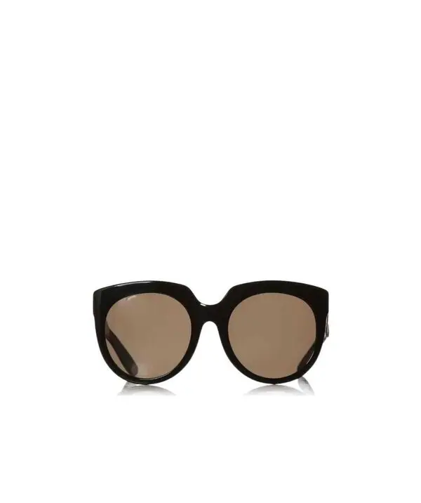 Bottega Veneta Round Frame Sunglasses - Black