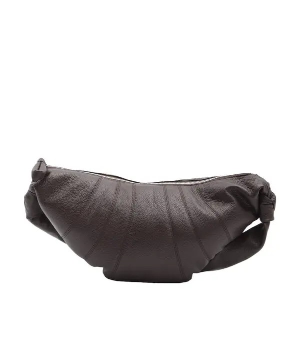 LEMAIRE Medium Croissant Crossbody Bag - Tiramisu