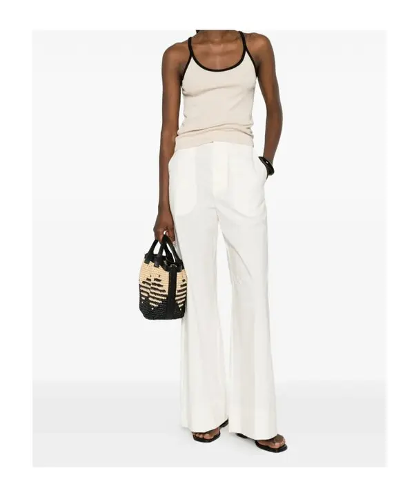 TWINSET Belted Pocket Trousers