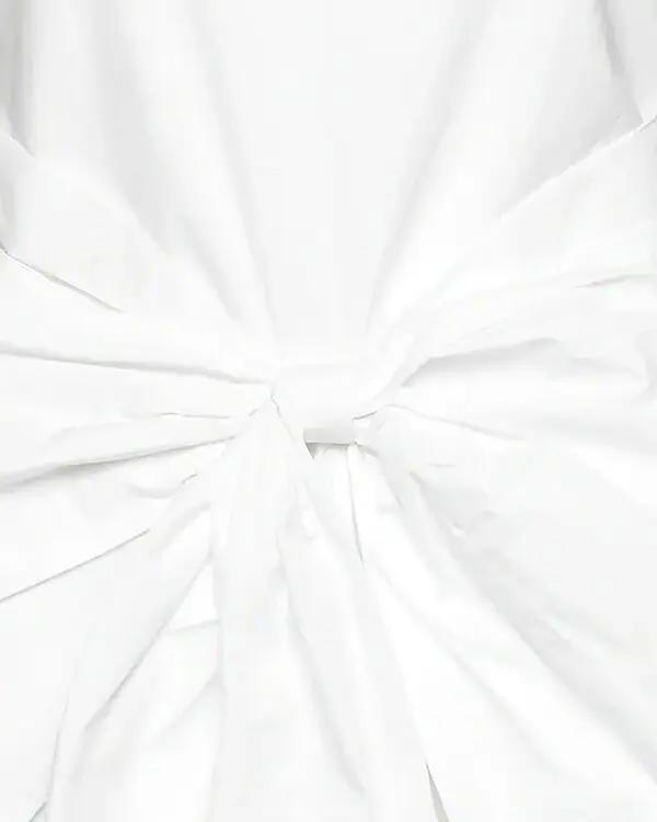ROTATE BY BIRGER CHRISTENSEN Sleeveless Bow Detail Mini Dress