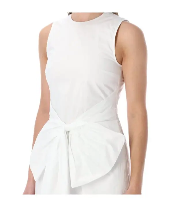 ROTATE BY BIRGER CHRISTENSEN Sleeveless Bow Detail Mini Dress