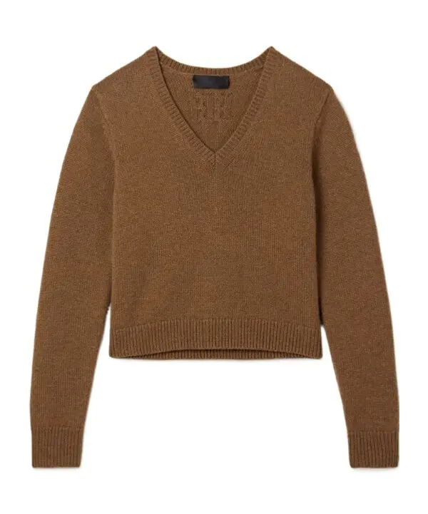 NILI LOTAN Everstyn Cashmere And Alpaca-blend Sweater