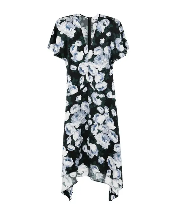 Stella McCartney Floral Print Midi Dress