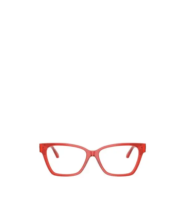 Versace Cat Eye Frame Eyeglasses - Red
