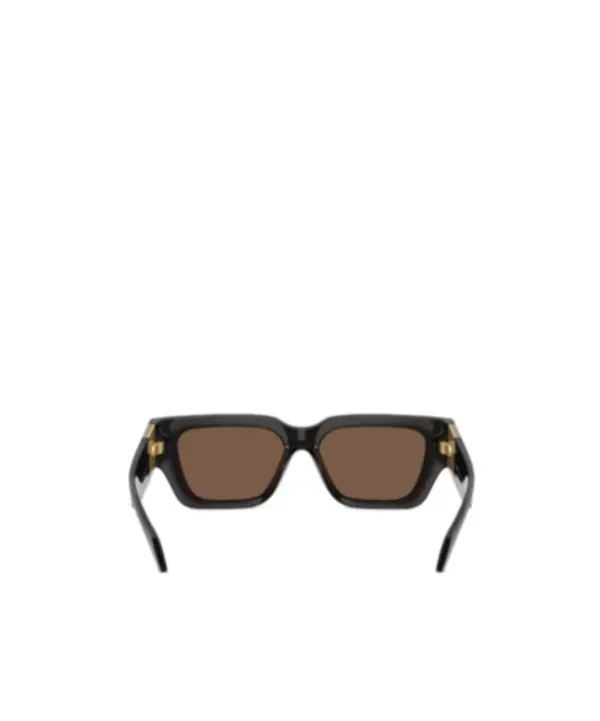 Versace Rectangle Frame Sunglasses - Brown