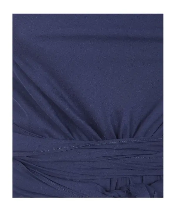 Aspesi Sleeveless Cross-strap Midi Dress