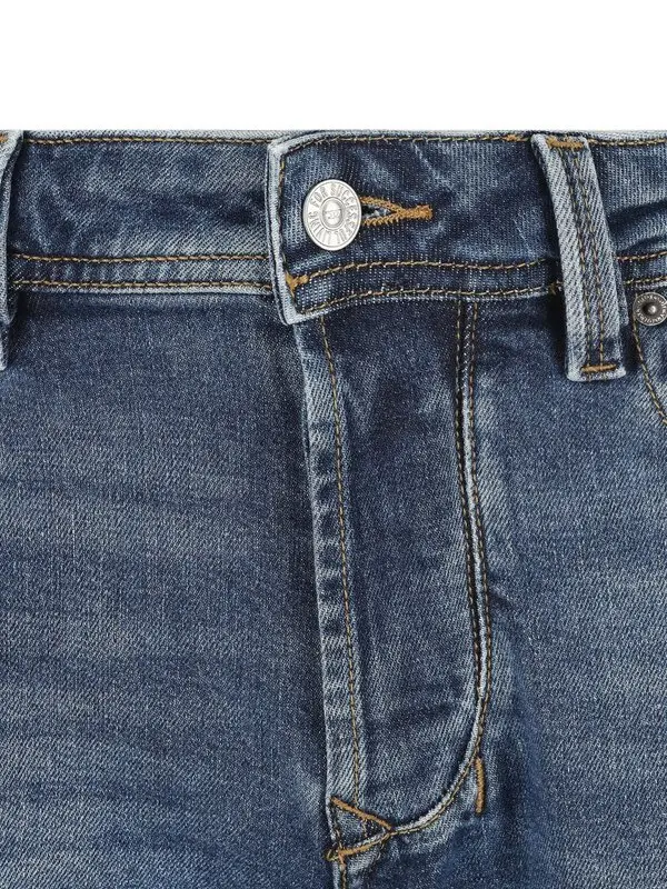 DIESEL® Logo Patch Denim Jeans