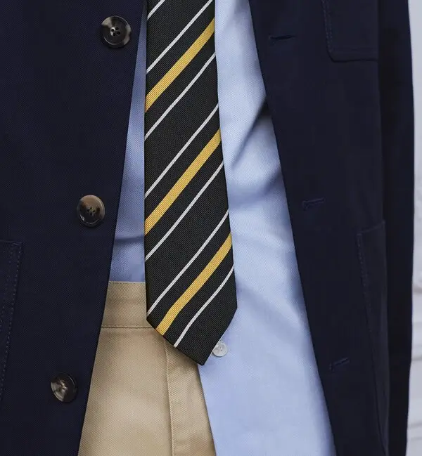 Dior Logo Embroidered Work Jacket - Dark Blue