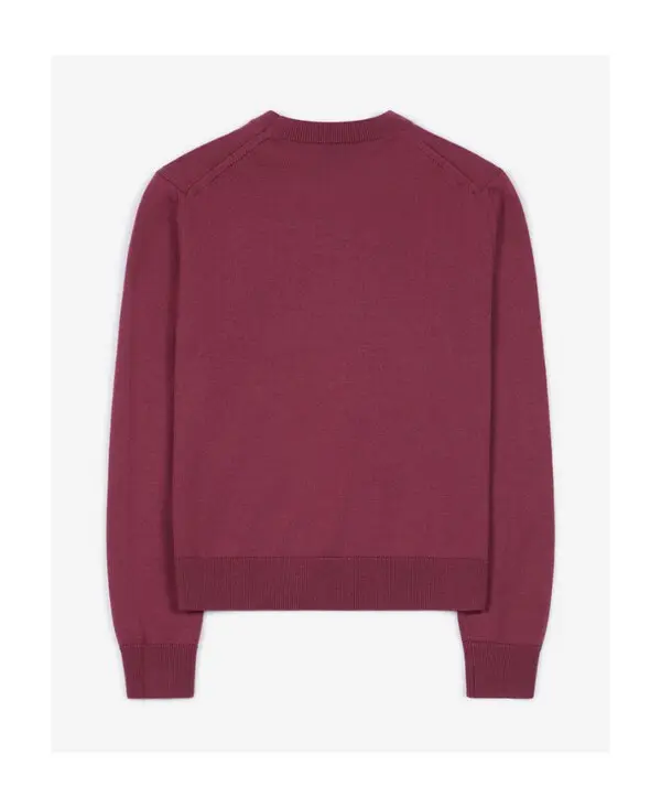 Kenzo Tiger Patch Knitted Jumper - Red