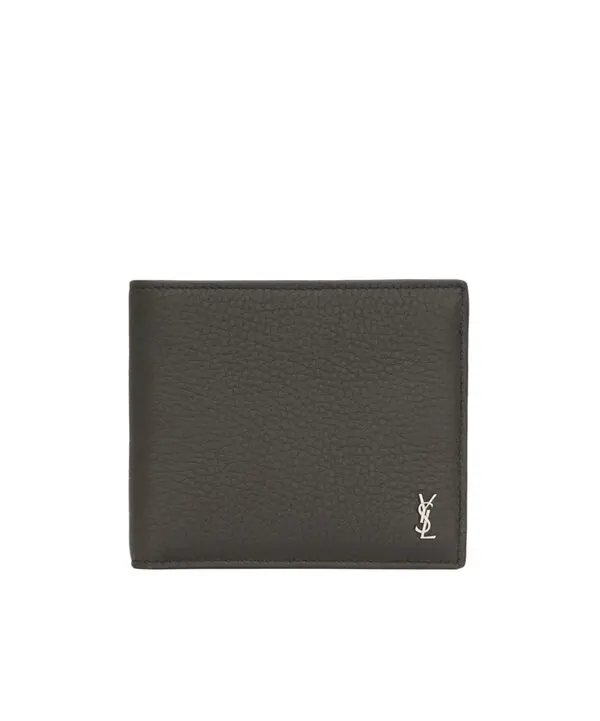 Saint Laurent Tiny Cassandre East/west Wallet - Black
