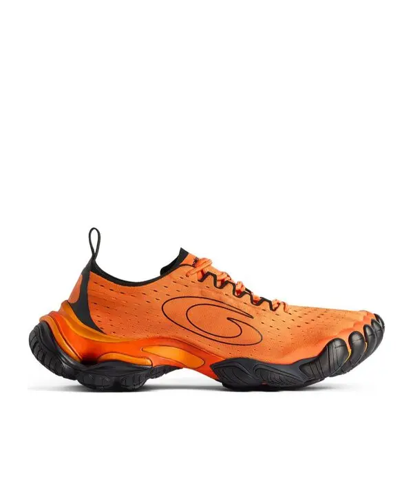 Balenciaga Anatomic Runner Sneakers - Orange/gray/black