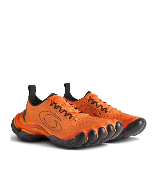 Balenciaga Anatomic Runner Sneakers - Orange/gray/black