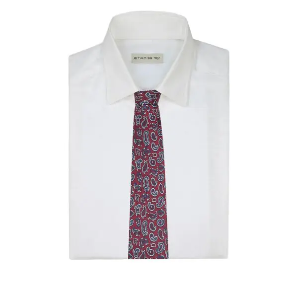 Etro Paisley Jacquard Neck Tie
