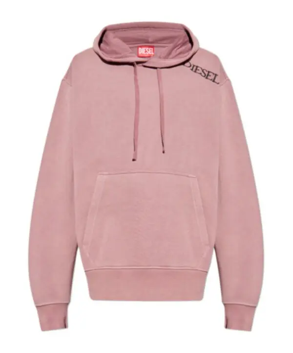 DIESEL® Embroidered-logo Hooded Sweatshirt