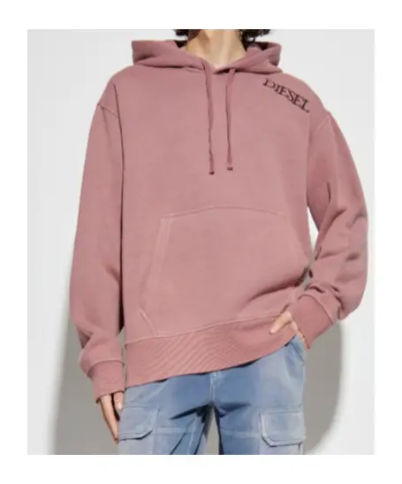 DIESEL® Embroidered-logo Hooded Sweatshirt